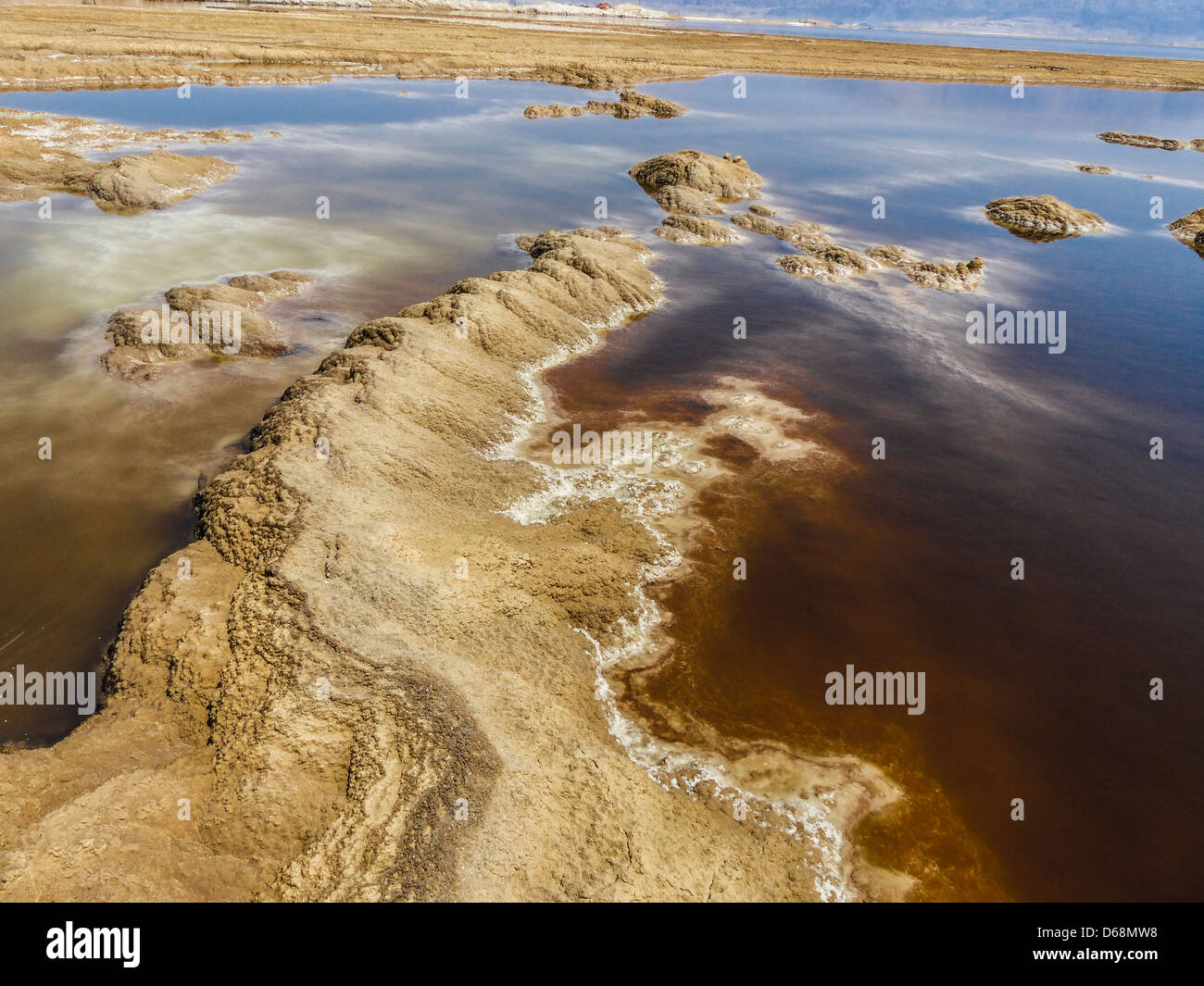 Israel, Dead Sea landscape view Stock Photo - Alamy