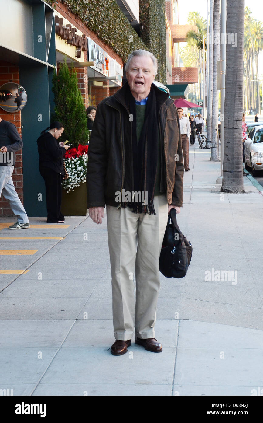 Jon Voight out and about in Beverly Hills Los Angeles, California - 08. ...