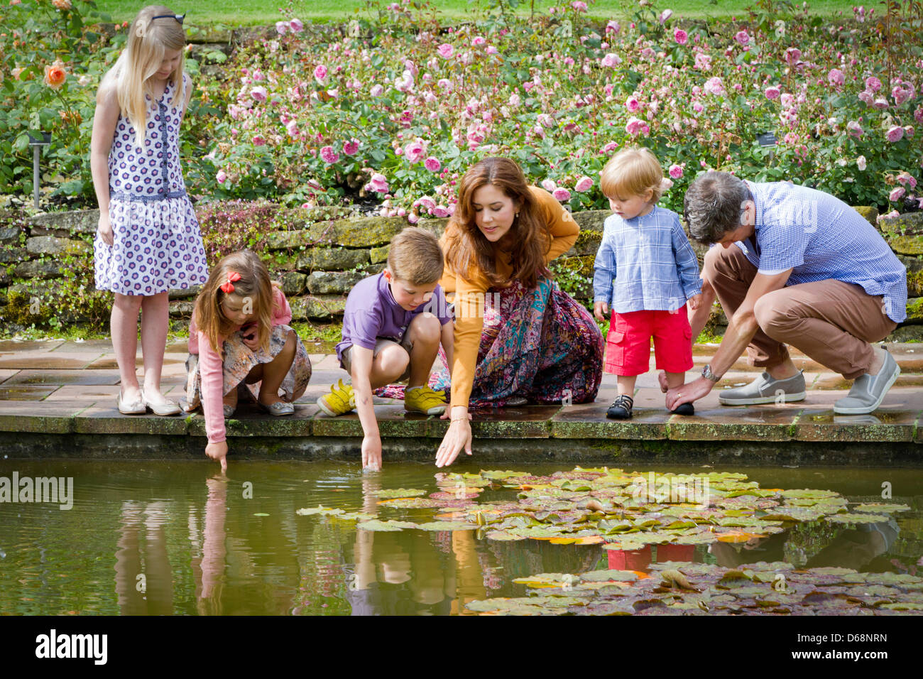 Countess Ingrid (L-R) Princess Isabella, Prince Christian, Crown ...