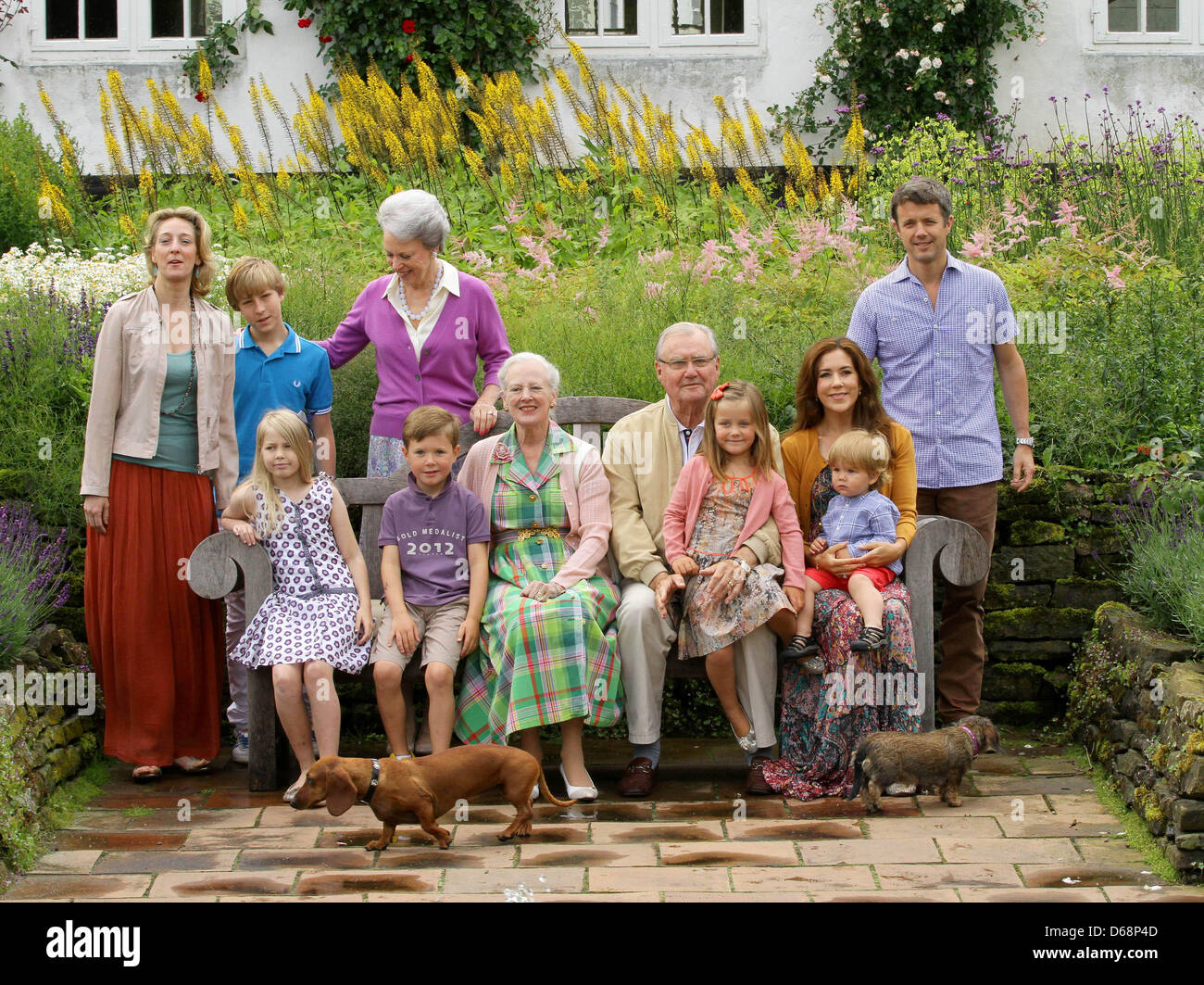 Countess ingrid and count richard countess ingrid hi-res stock ...