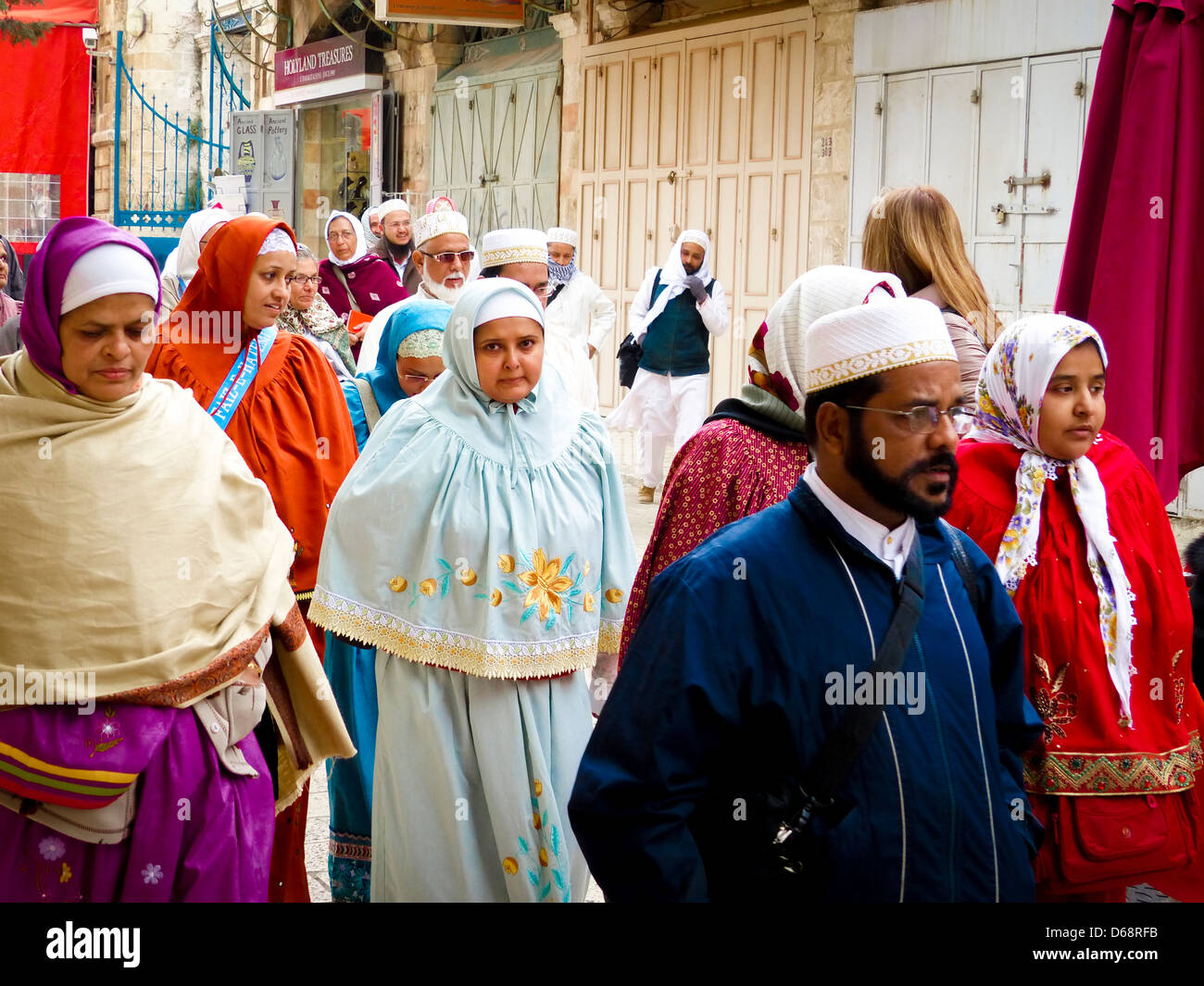 Middle eastern christians jerusalem hi-res stock photography and images ...