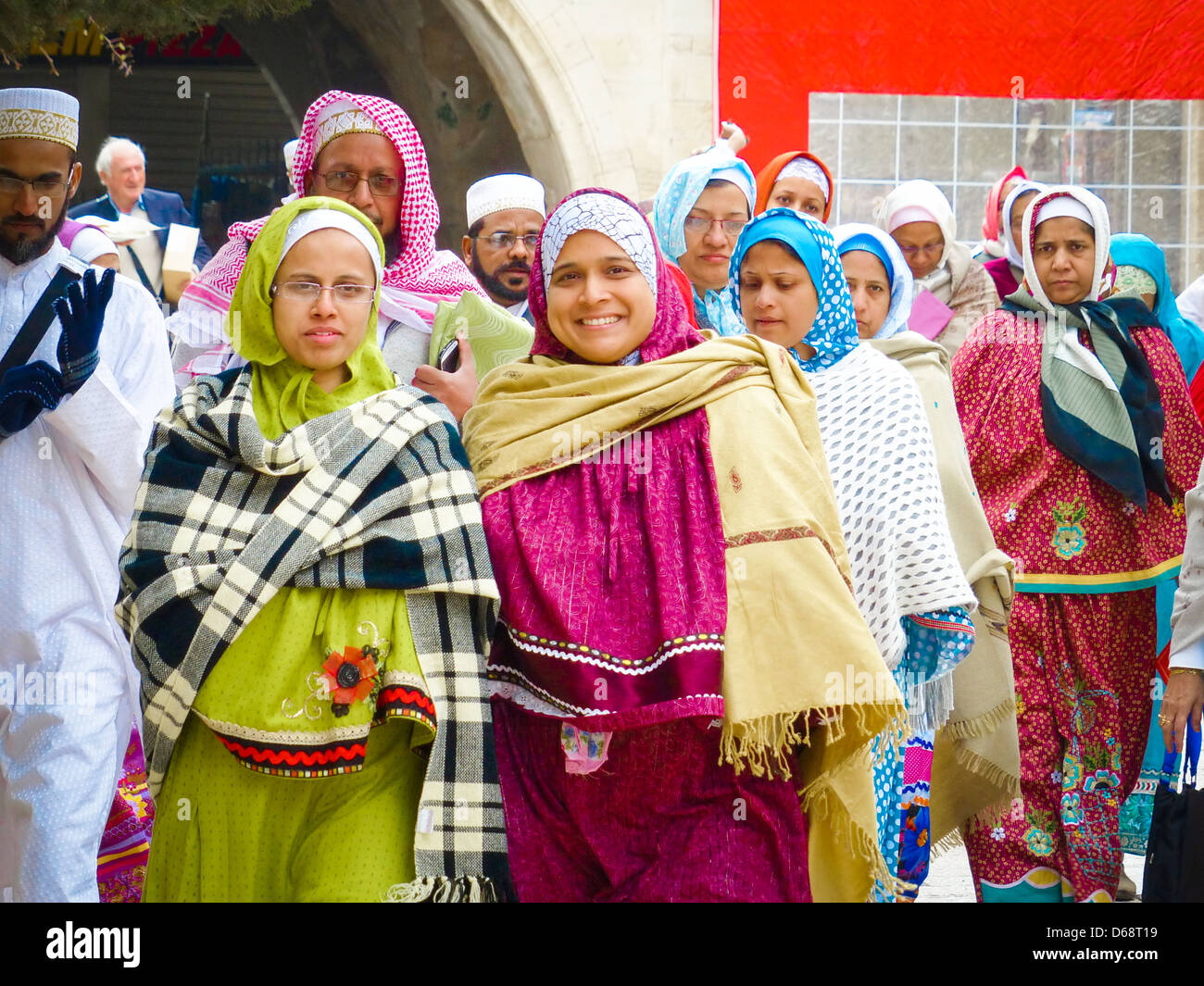 Israel, Jerusalem, Religious Procession Stock Photo - Alamy