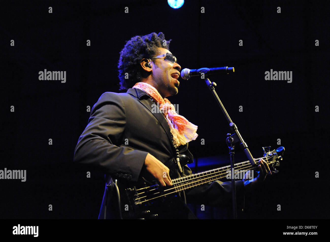 Paul Randolph of Jazzanova performs at the Jazz Baltica festival in ...