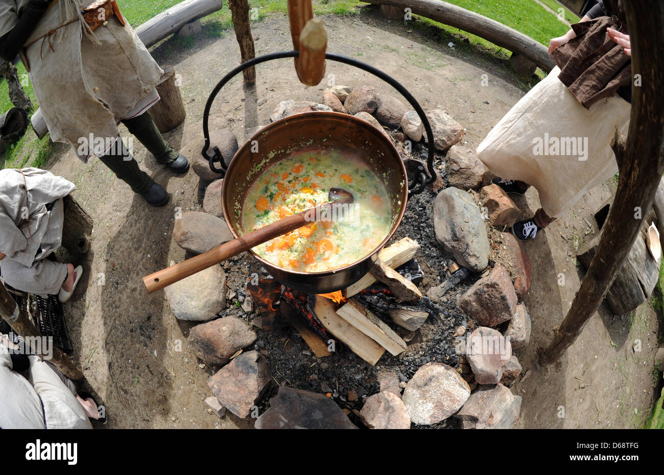 Stone age park in albersdorf hi-res stock photography and images - Alamy