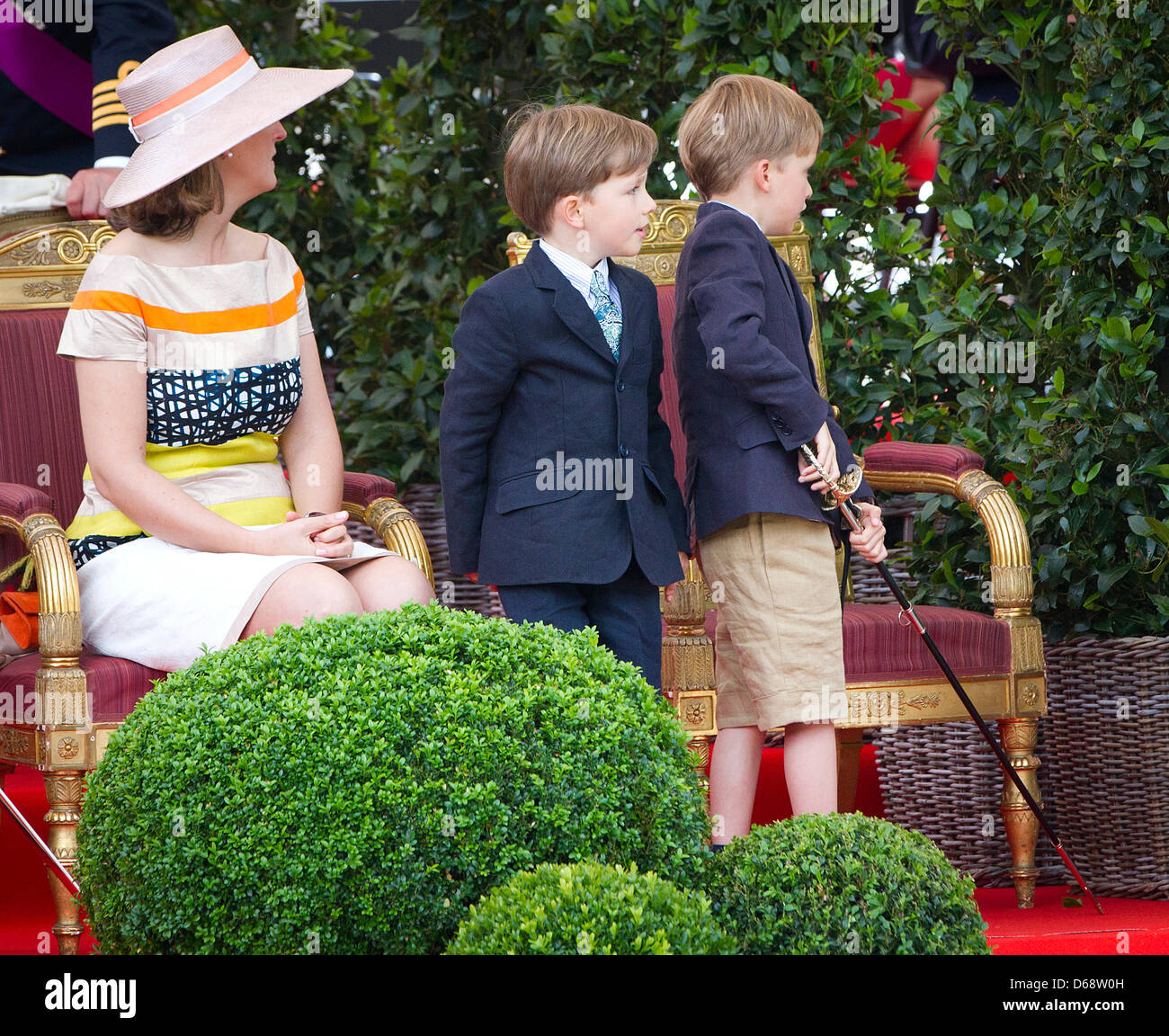 Twins prince nicolas prince aymeric hi-res stock photography and images ...