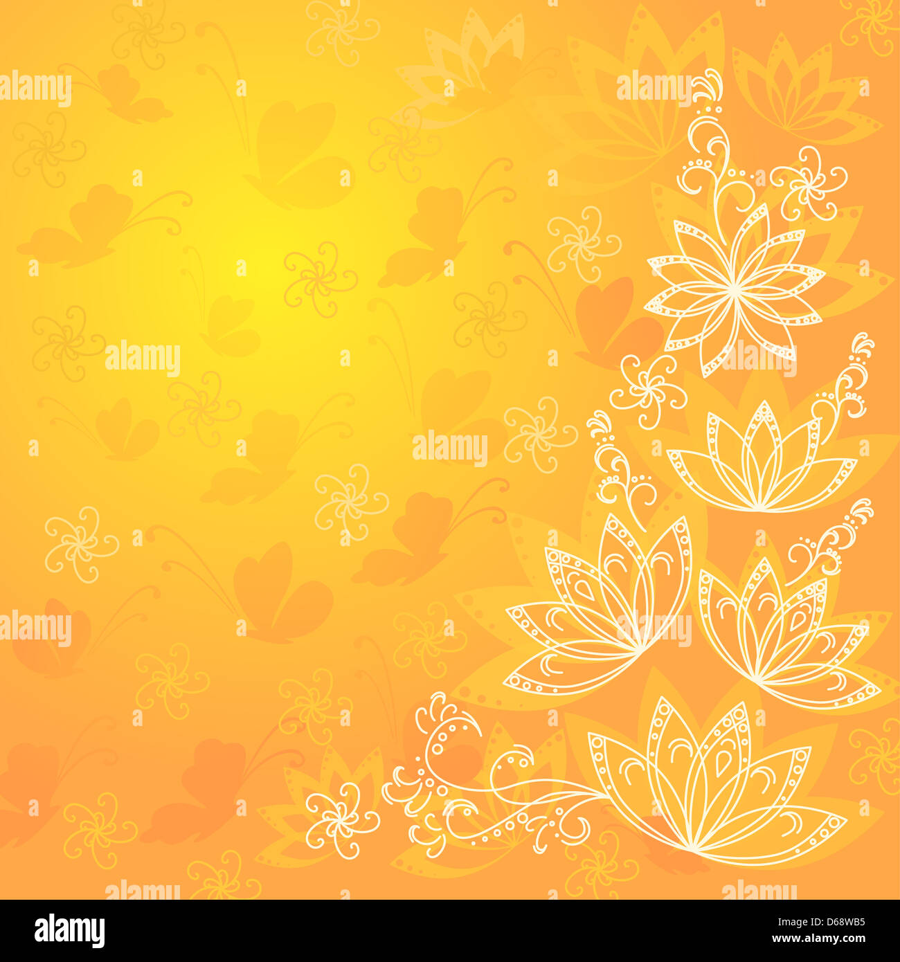 Abstract floral background Stock Photo - Alamy