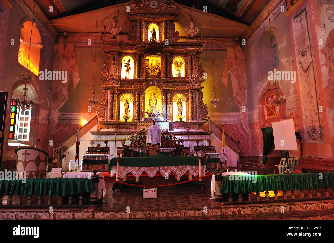 Old catholic church Stock Photo - Alamy