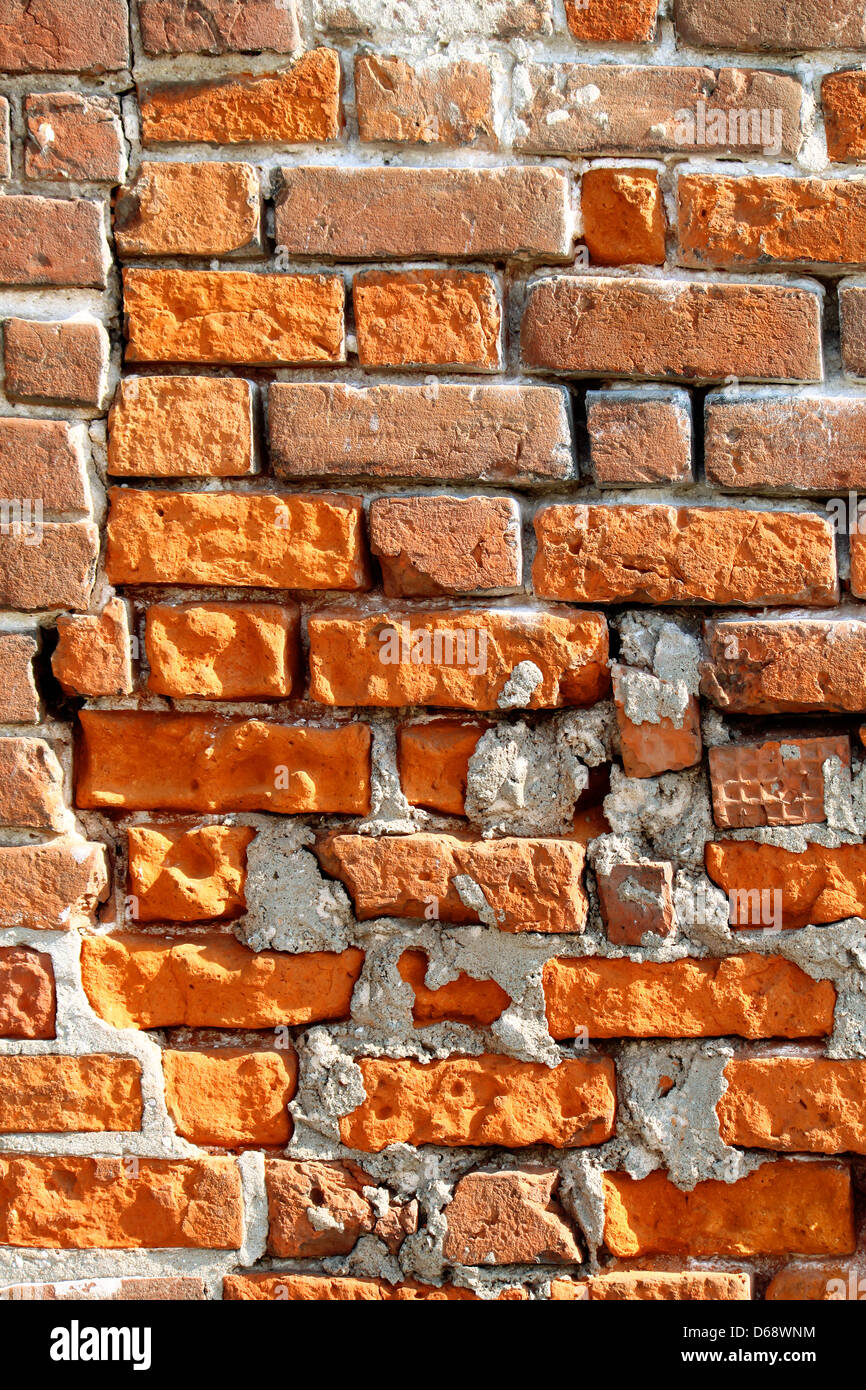 very old brick wall Stock Photo - Alamy