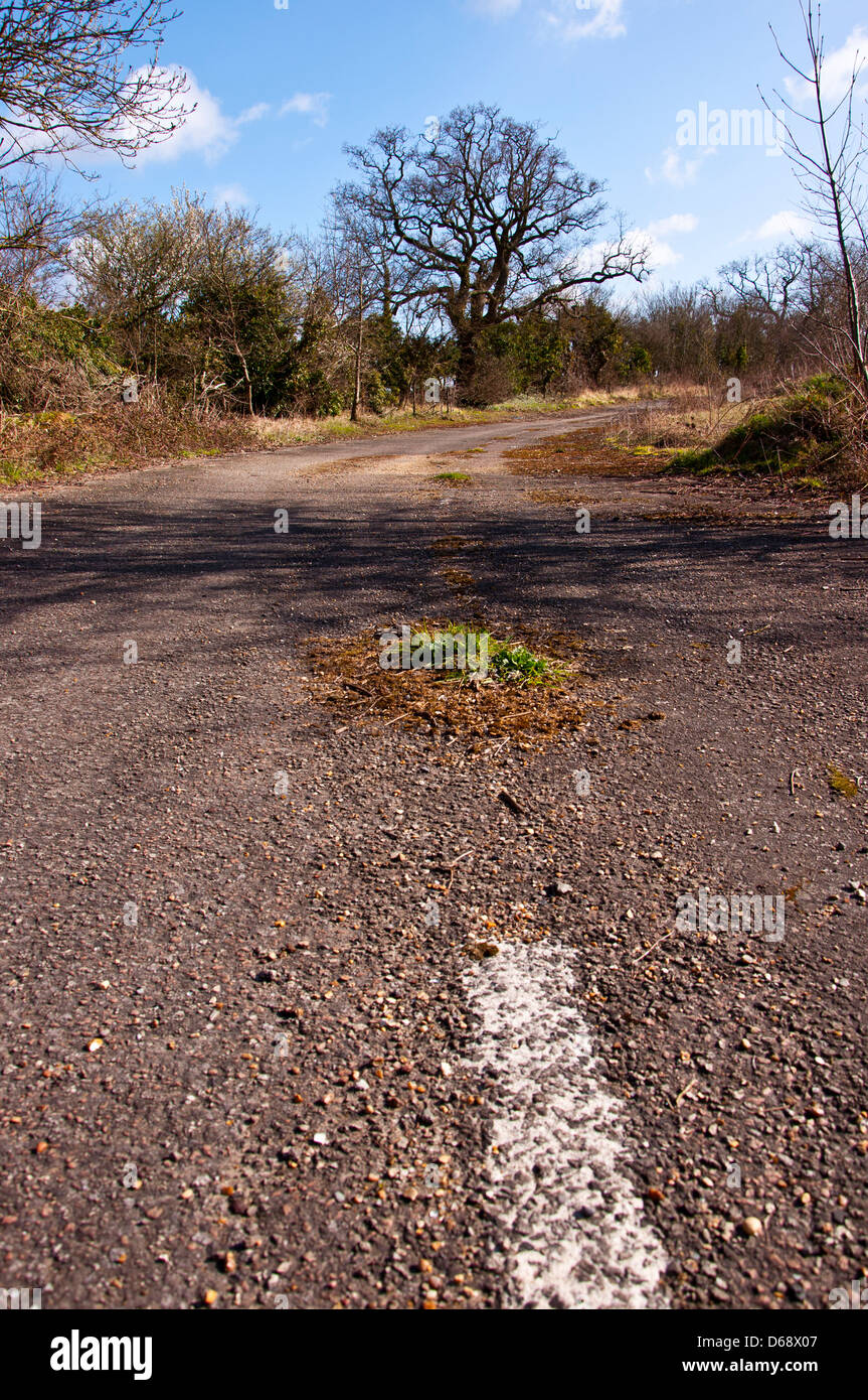 Disused road hi-res stock photography and images - Alamy