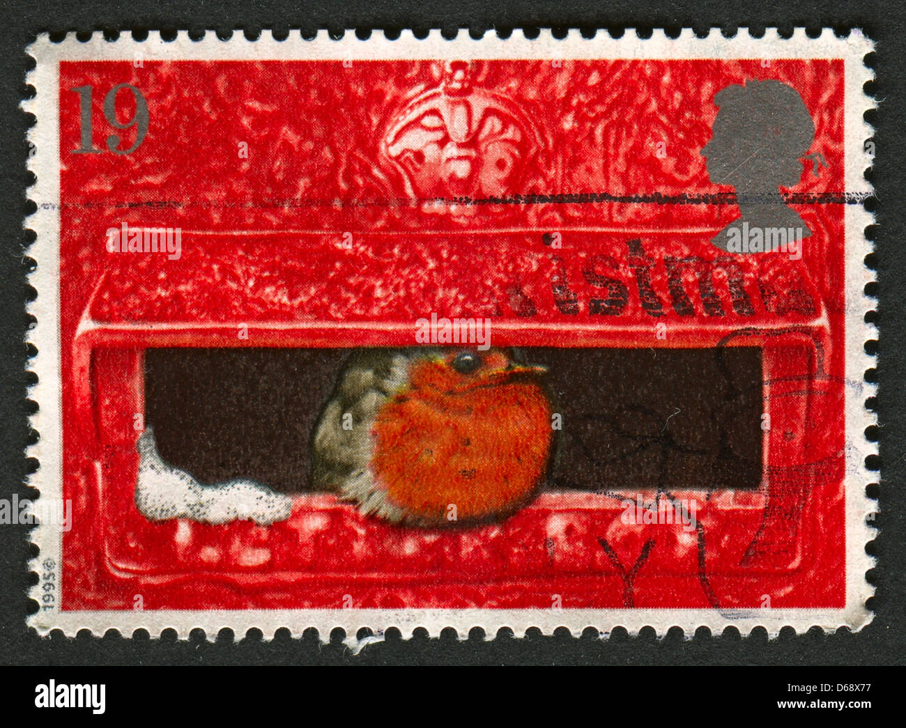 UK - CIRCA 1995: A stamp printed in UK shows image of The European ...