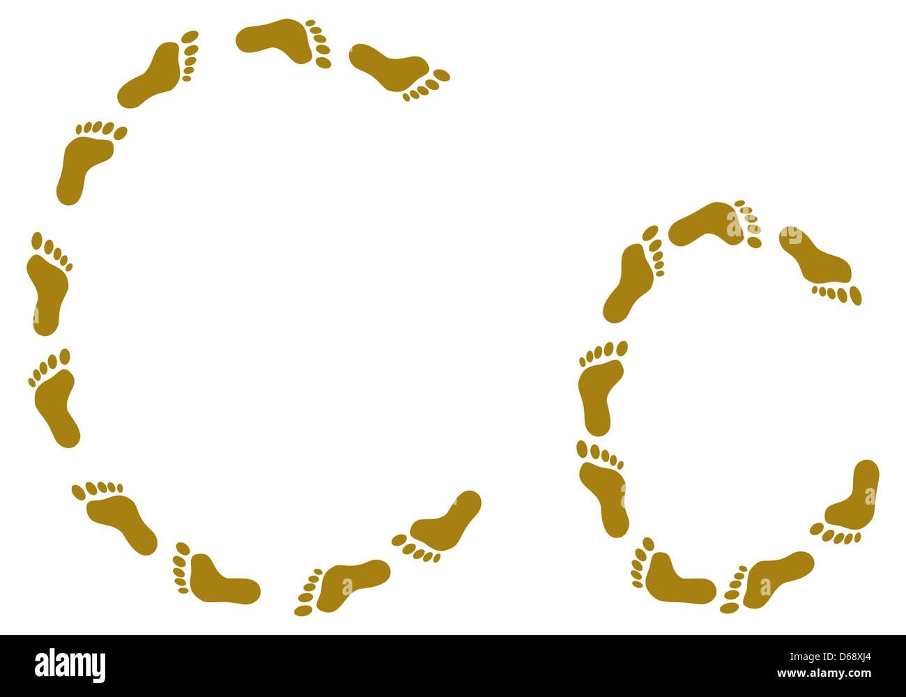 Traces, letter C Stock Photo - Alamy