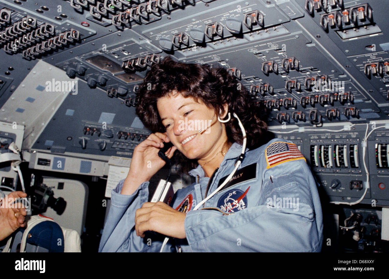 View From Sally Ride Space Shuttle