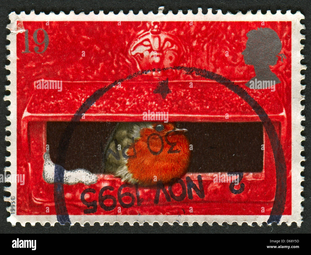 UK - CIRCA 1995: A stamp printed in UK shows image of The European ...