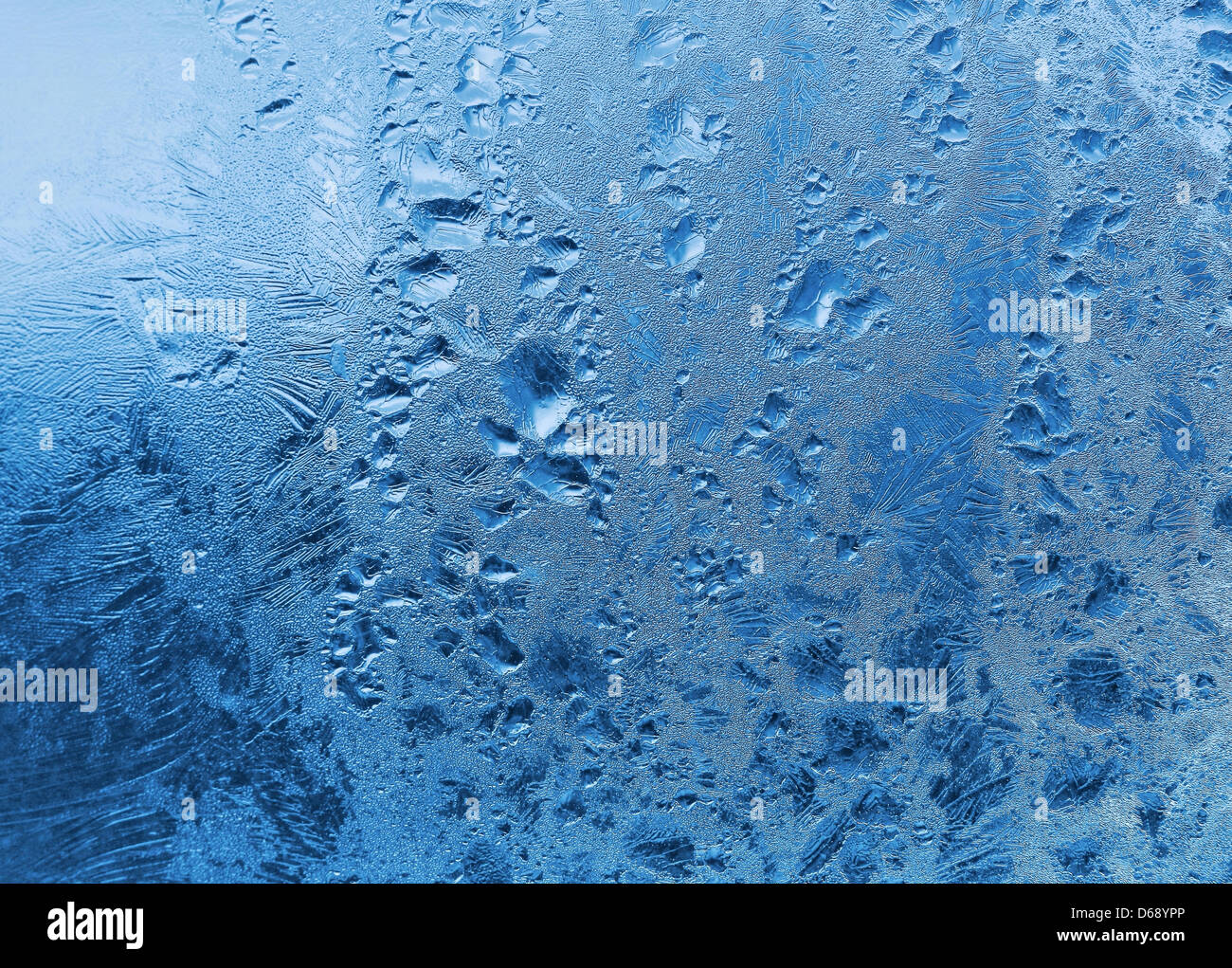 frozen water drops on window Stock Photo - Alamy