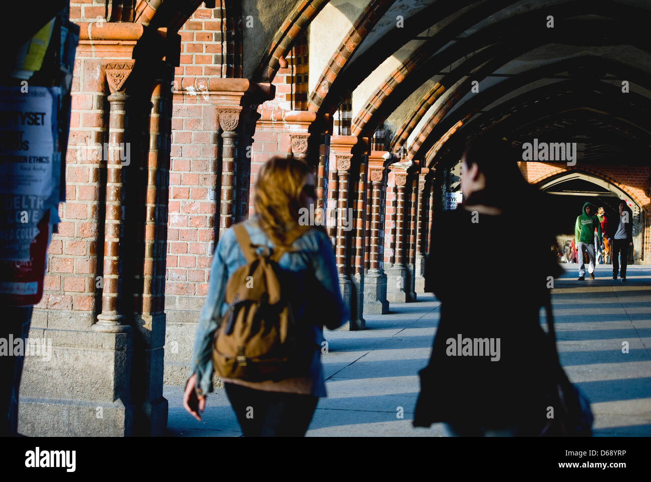 (FILE) An archive photo dated 24 March 2012 shows people walking over ...