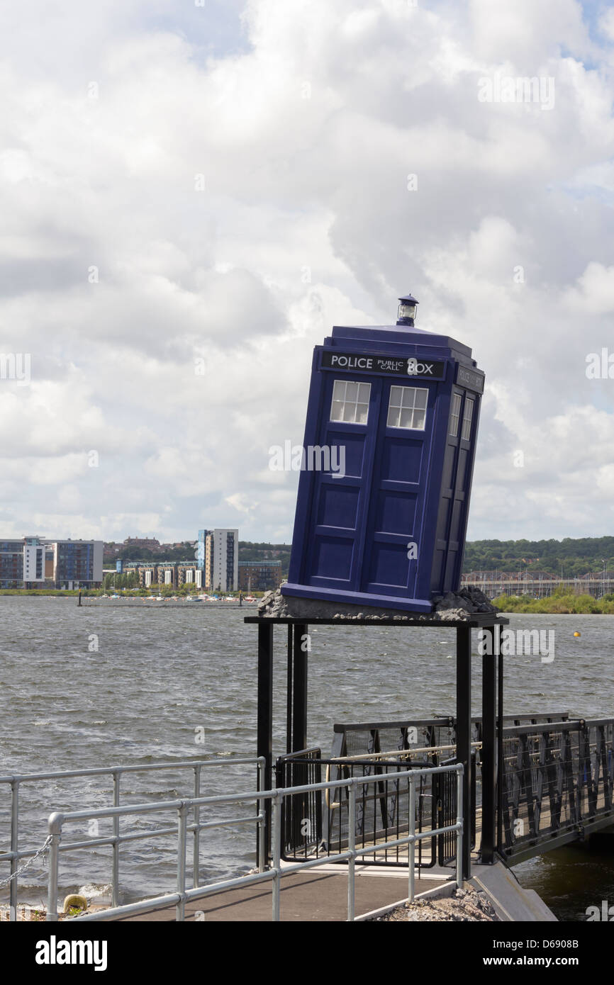 TARDIS, a fictional machine able to travel in time and space, on ...