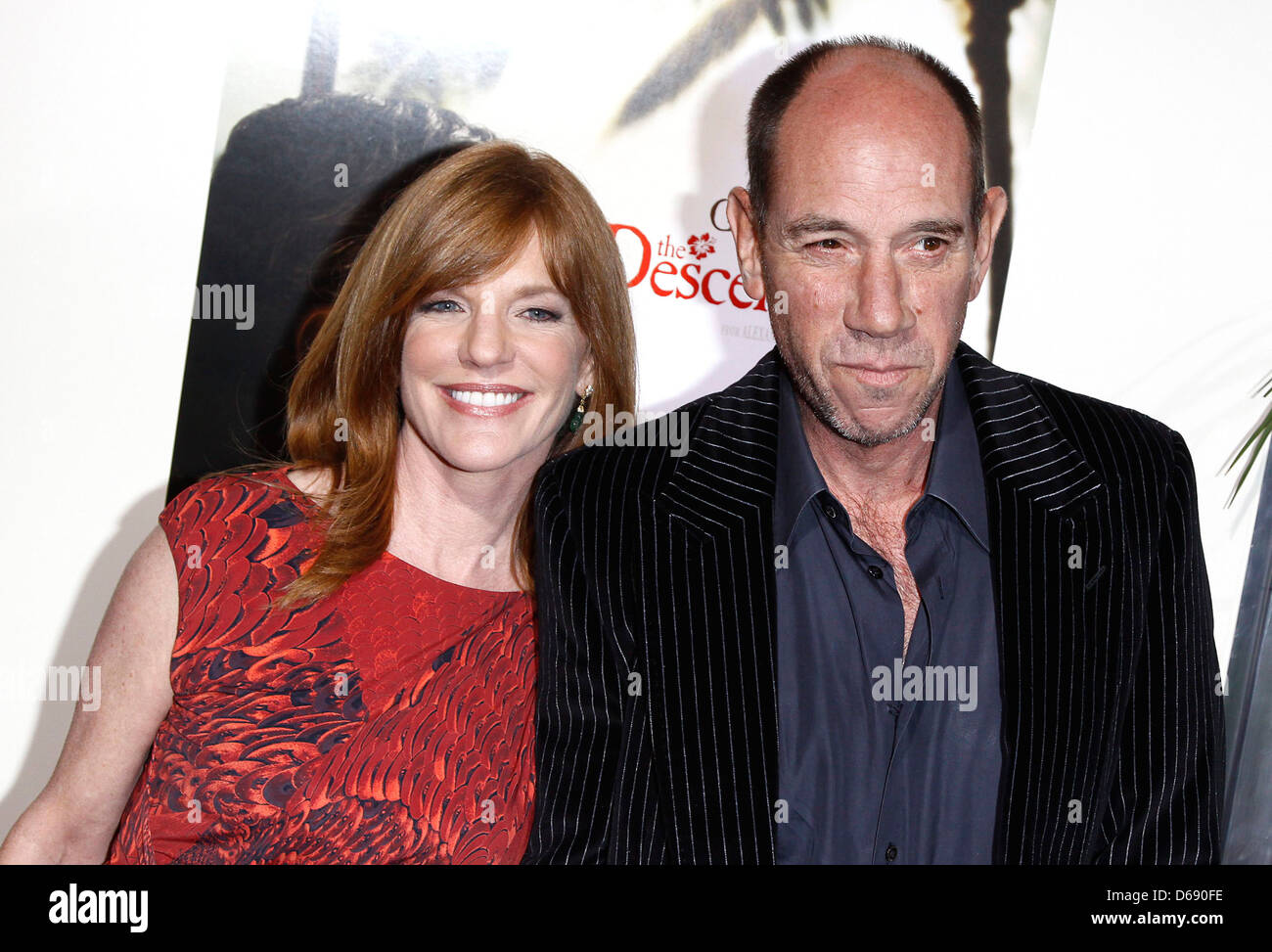 Lori Ferrer and Miguel Ferrer Premiere of 'The Descendants' at Samuel ...