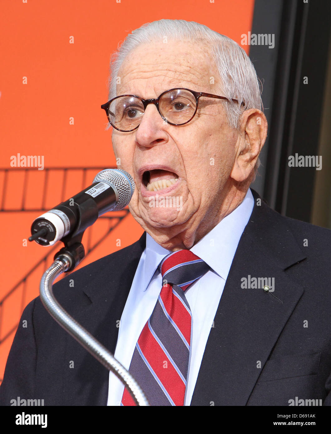 Walter Mirisch Hand and footprint ceremony celebrating the 50th ...