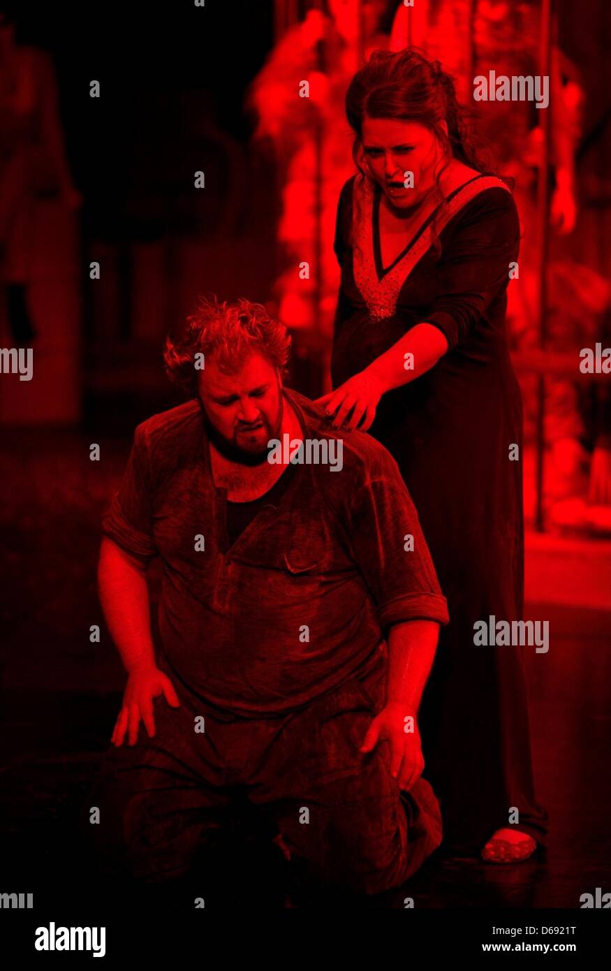 HANDOUT - A handout picture by Bayreuther Festspiele shows Michelle ...