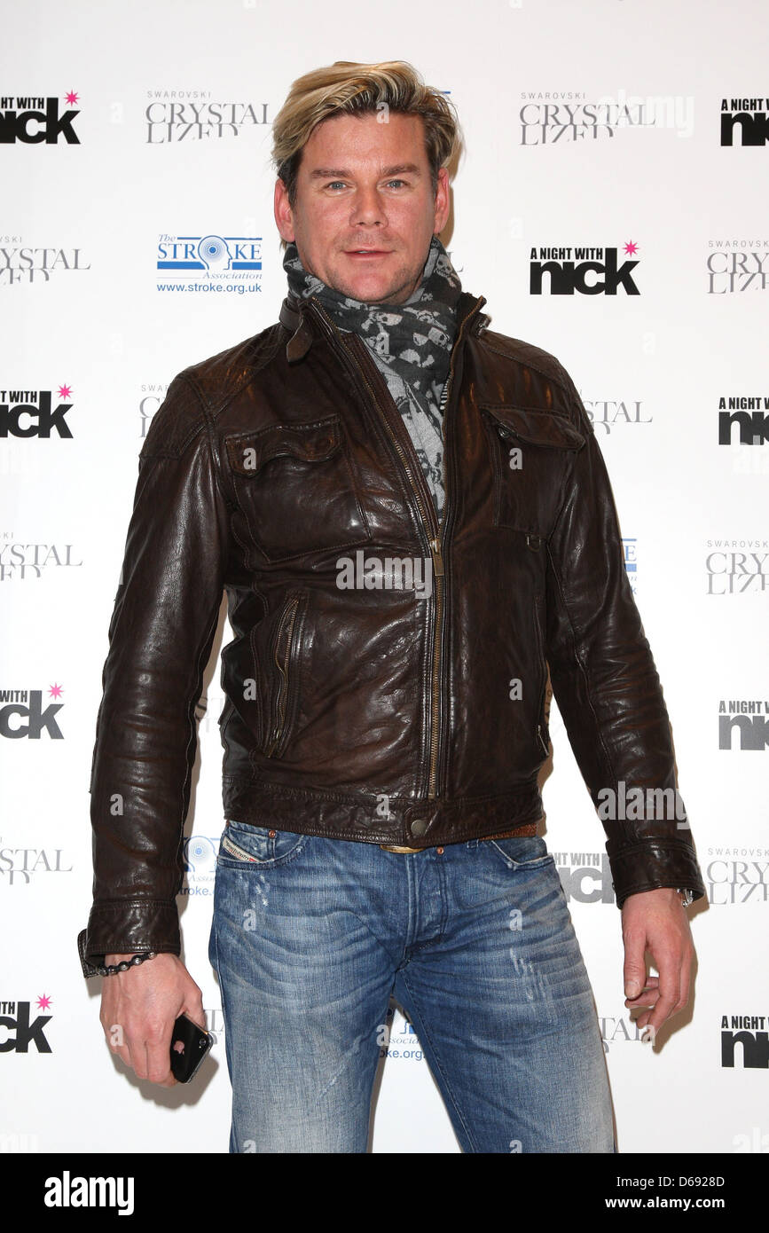 Phil Turner A night with Nick in aid of The Stroke Associaton held at ...