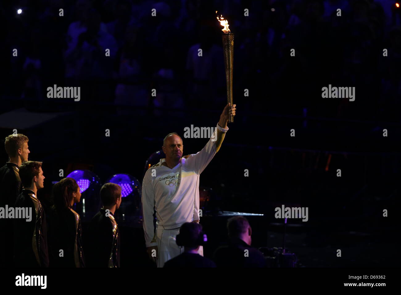 Five-time Olympic rowing gold medallist Steve Redgrave of Britain ...