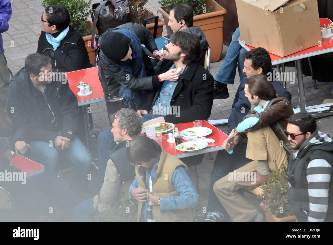 Ben Affleck on the set of his new film 'Argo' 'Argo' is set during the ...