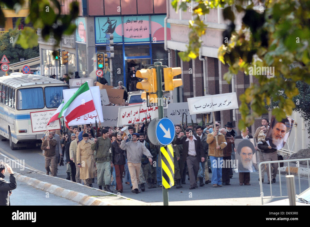 General view on the set of Ben Affleck's new film 'Argo'. 'Argo' is set ...