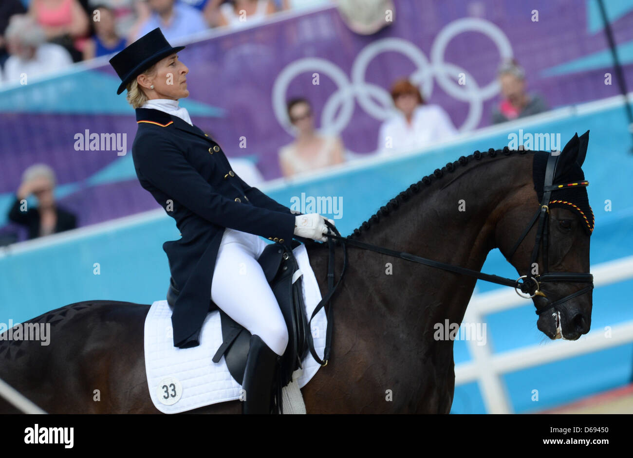 German equestrian dressage horse rider hi-res stock photography and ...