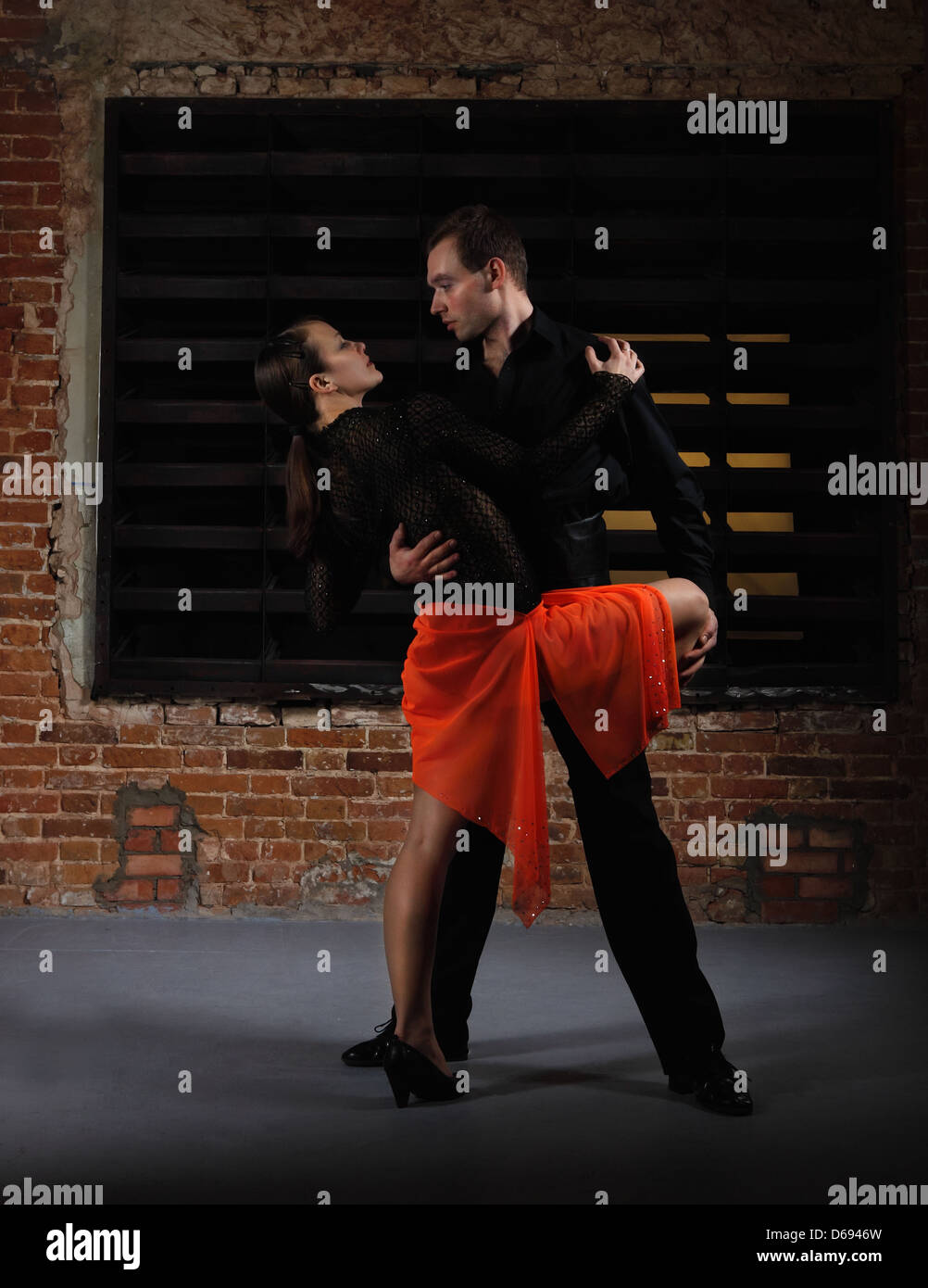 Tango dancers in action Stock Photo - Alamy