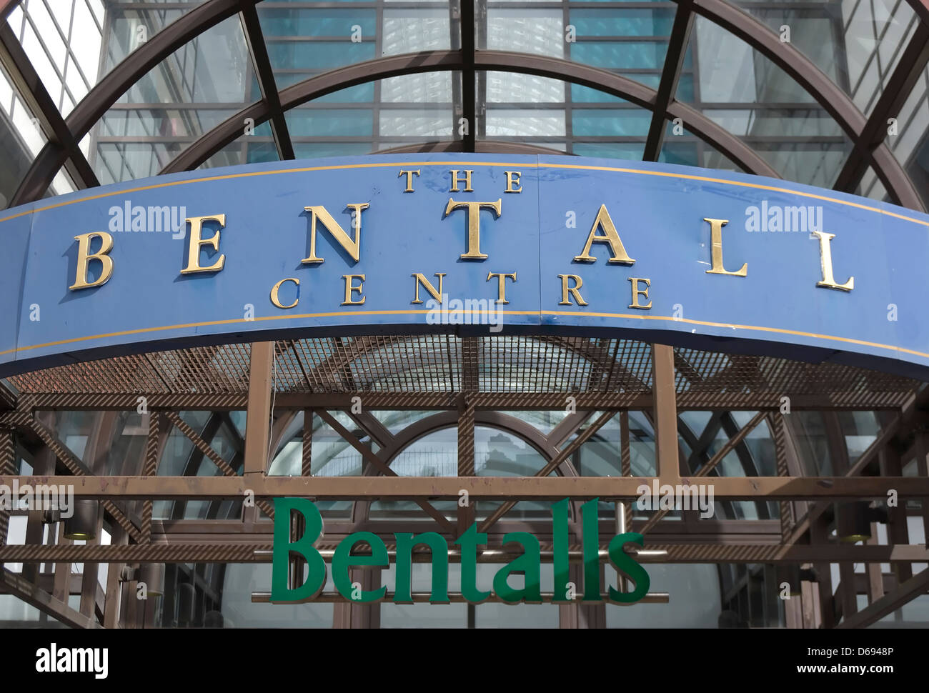 exterior of the shopping complex, the bentall centre, kingston upon ...