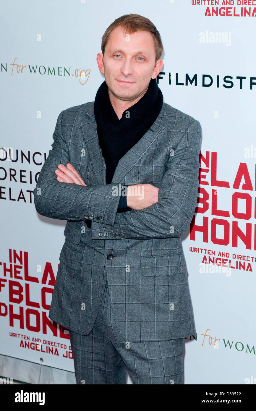 Goran Kostic Premiere of 'In the Land of Blood and Honey' at the School ...