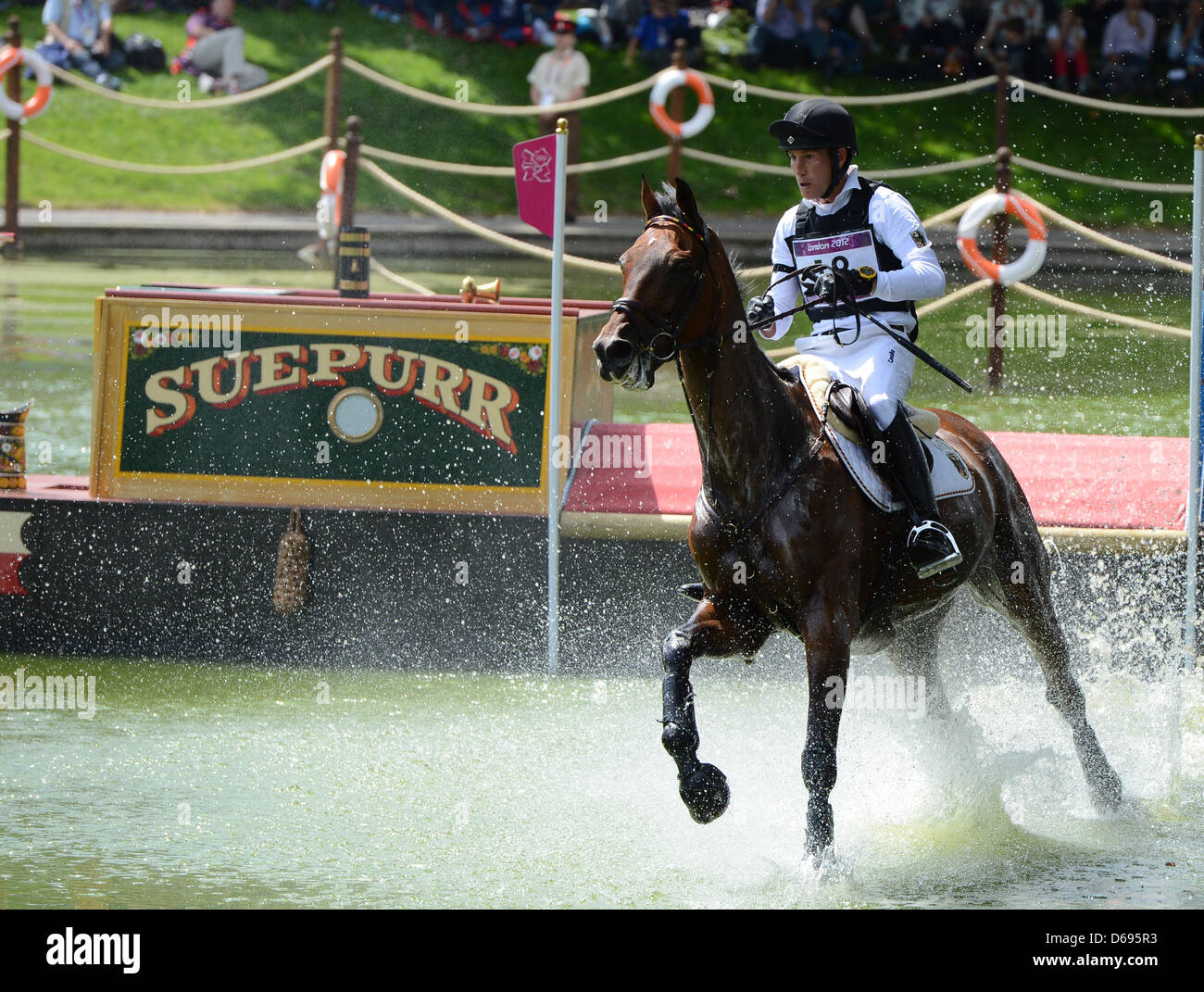 Germany's Dirk Schrade competes with his horse King Artus iduring the ...