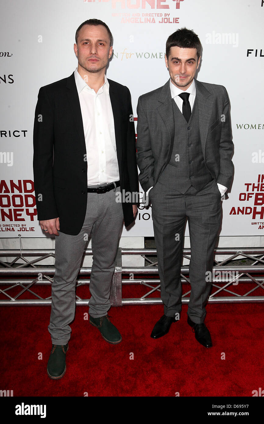 Milos Timotijevic, Boris Ler Premiere of 'In the Land of Blood and ...