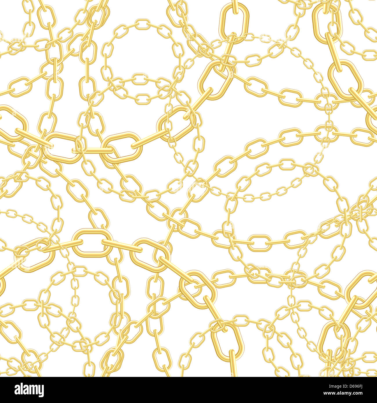 Gold chain seamless background Stock Photo - Alamy