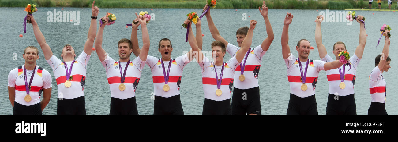Filip Adamski (L-R), Andreas Kuffner, Eric Johannesen, Maximilian ...
