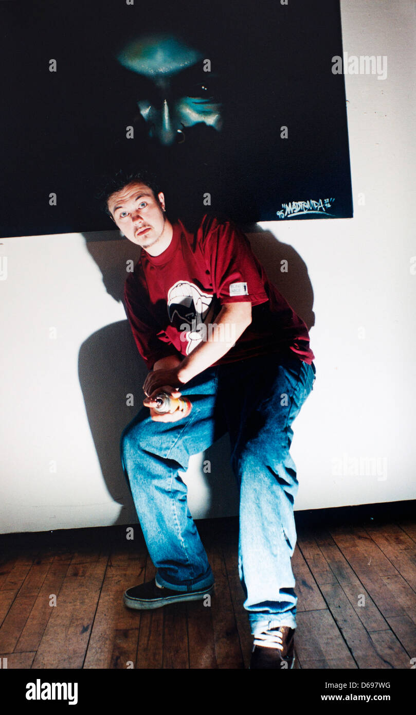 Early picture of the Artist known as Temper, aka Arron Bird from ...