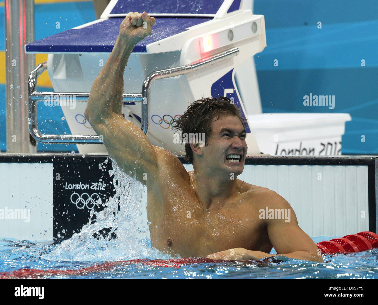 Nathan Adrian Swimming Freestyle
