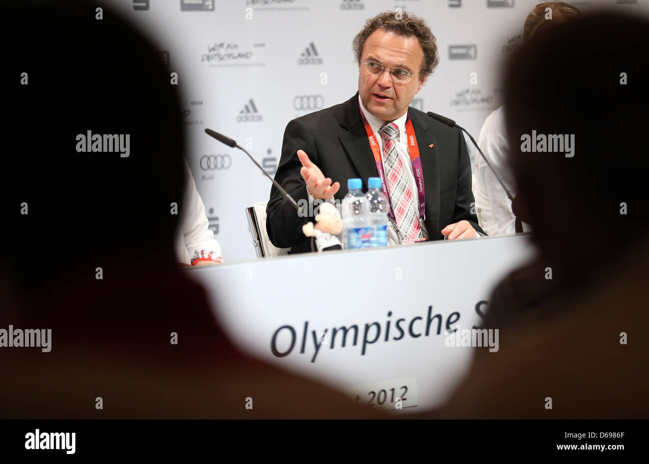 Germany's interior minister Hans-Peter Friedrich gives a statement ...
