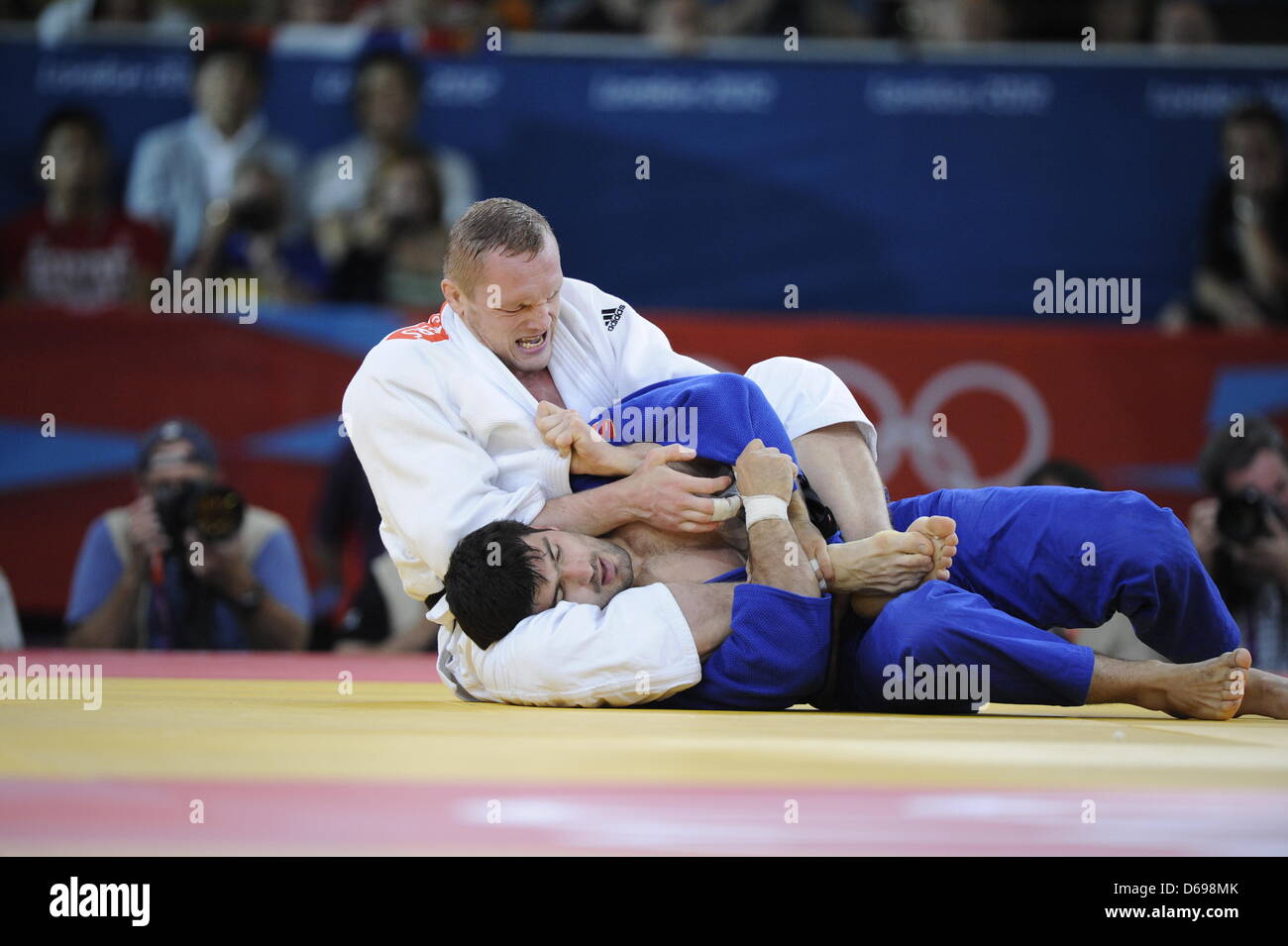 Judo final london 2012 khaibulaev hi-res stock photography and images ...