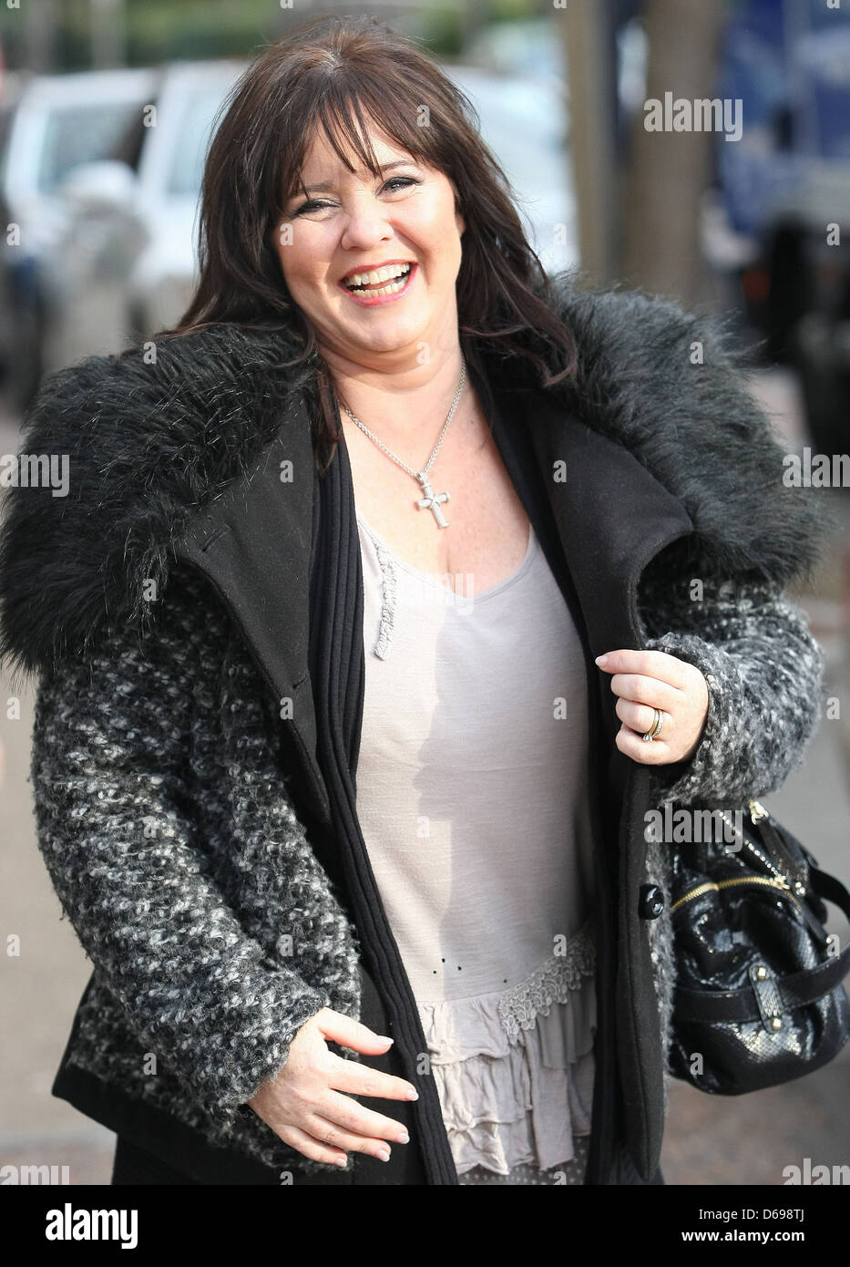 Coleen lan outside the ITV studios London, England - 05.12.11 Stock ...