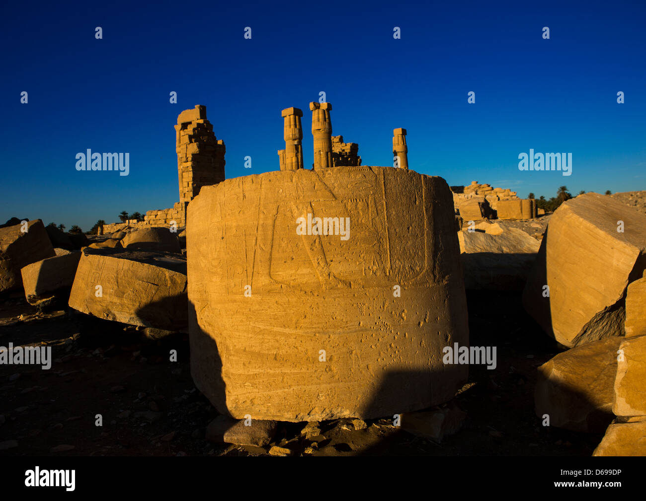 The Big Soleb Temple Built By Amenophis Iii, Soleb, Sudan Stock Photo ...