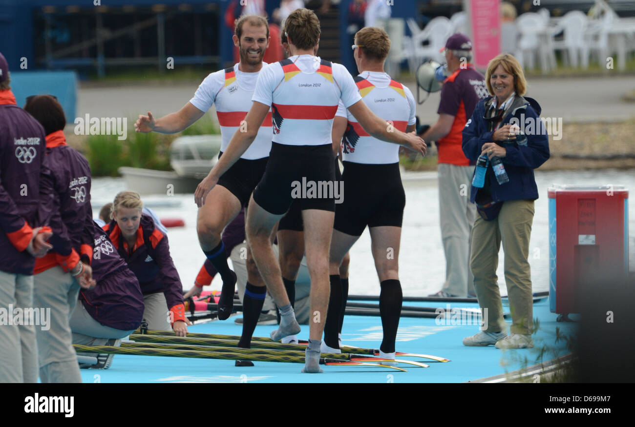 Karl Schulze (R), Philipp Wende, Lauritz Schoof (L), Tim Grohmann ...