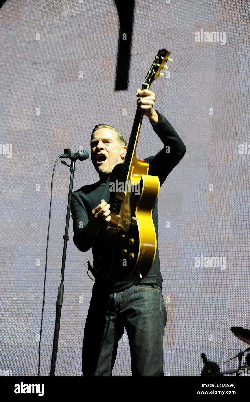 Bryan Adams performs live during the 'Waking up the Neighbours' 20th ...