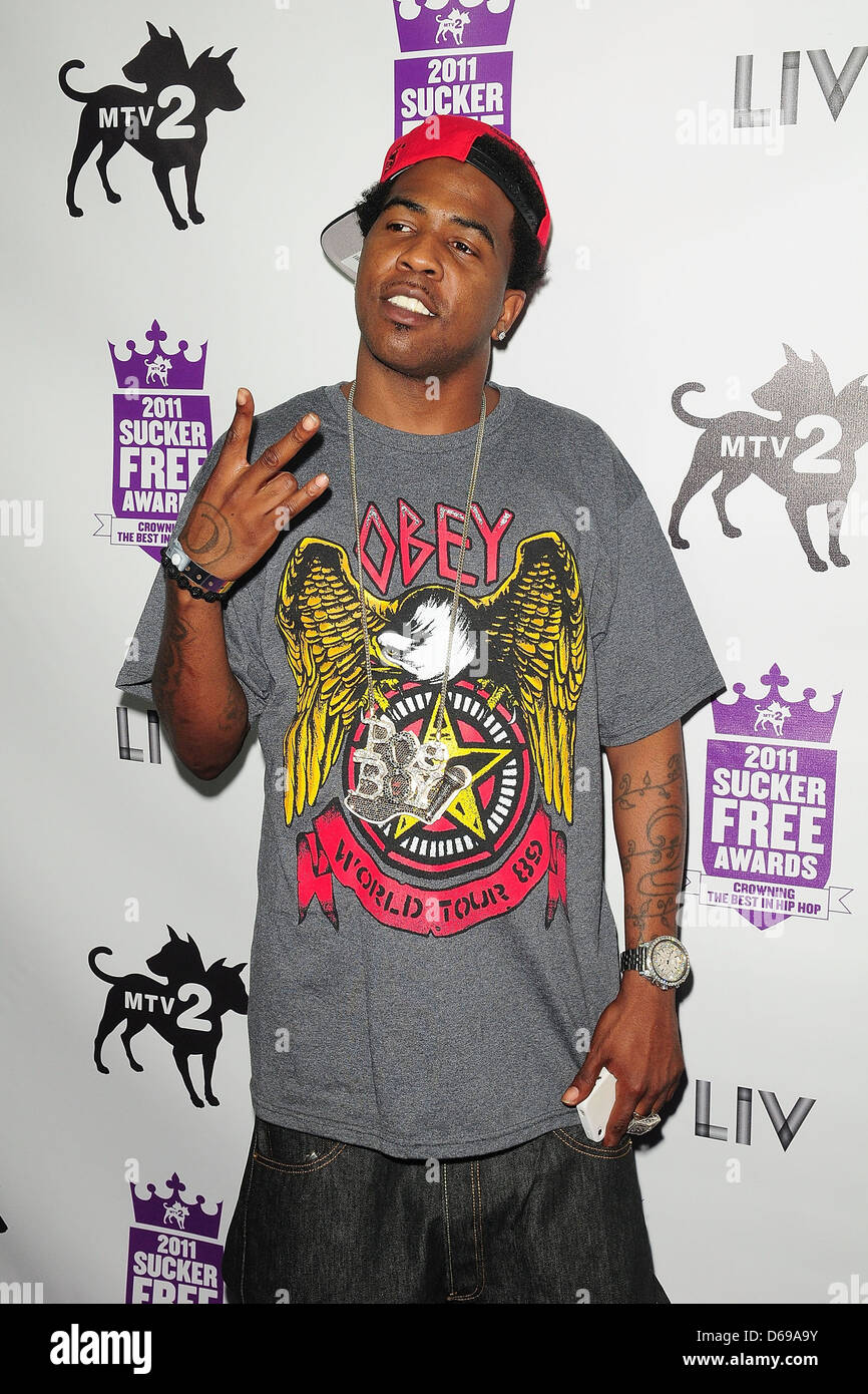 Brisco 2011 MTV2 Sucker Free Awards held at Fountainbleau Hotel Miami ...