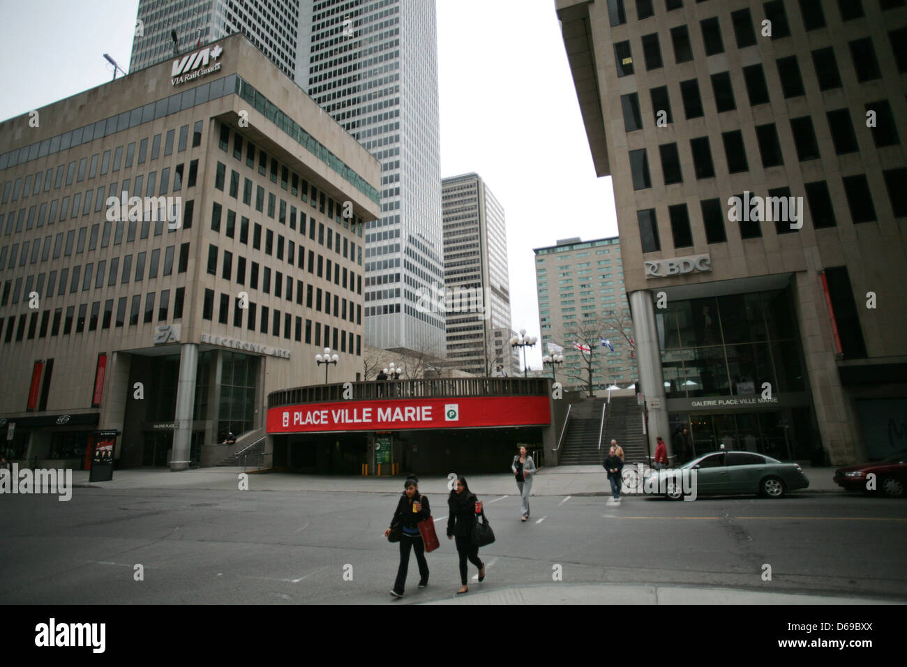 Place Ville Marie in downtown Montreal, Quebec Stock Photo - Alamy
