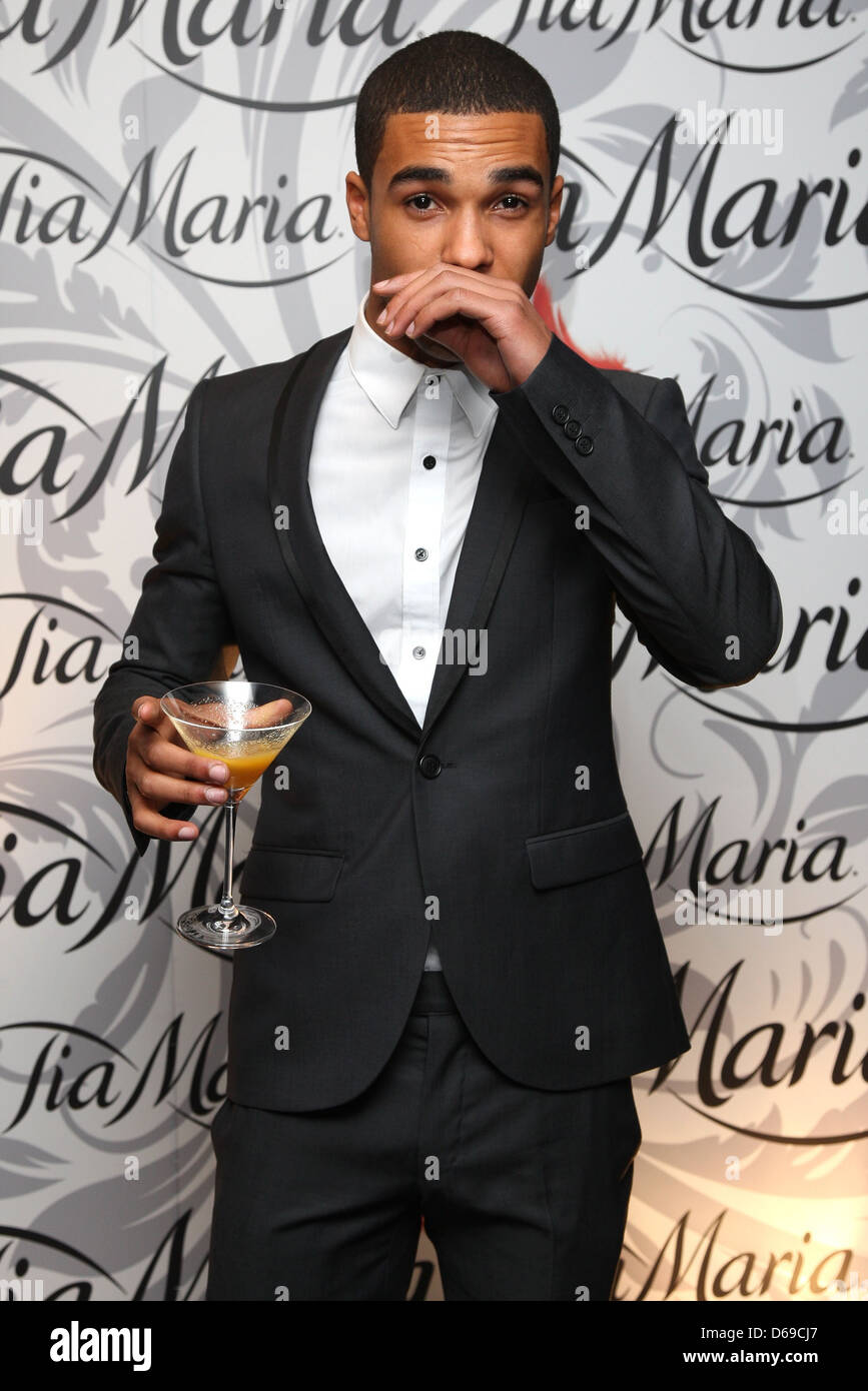 Lucien Laviscount Tia Maria Masquerade Ball held at the Paramount club ...