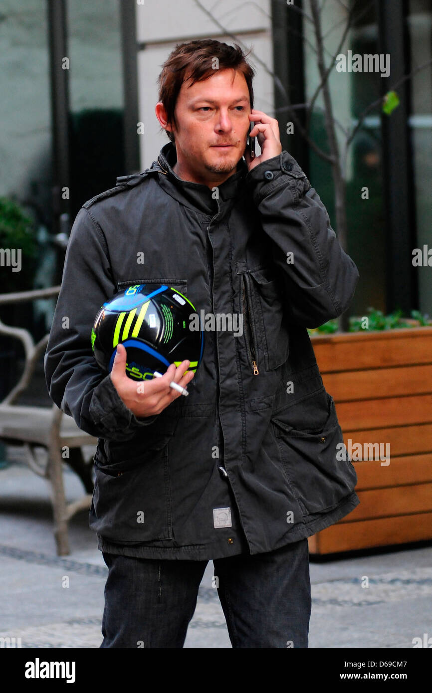 Norman Reedus Smoking