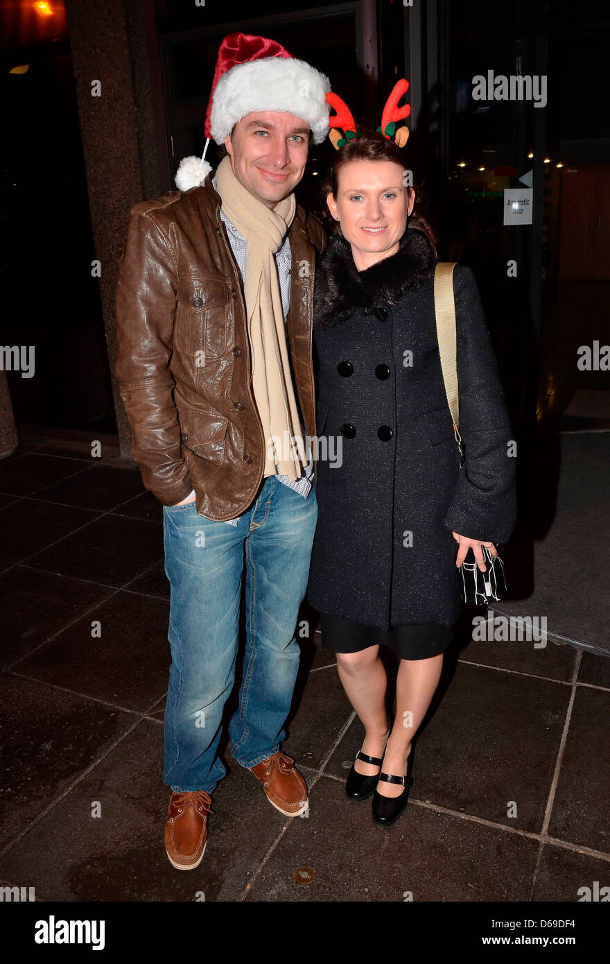 Kim Hatton Keith Jenkinson Celebrities outside the RTE studios for Ryan ...