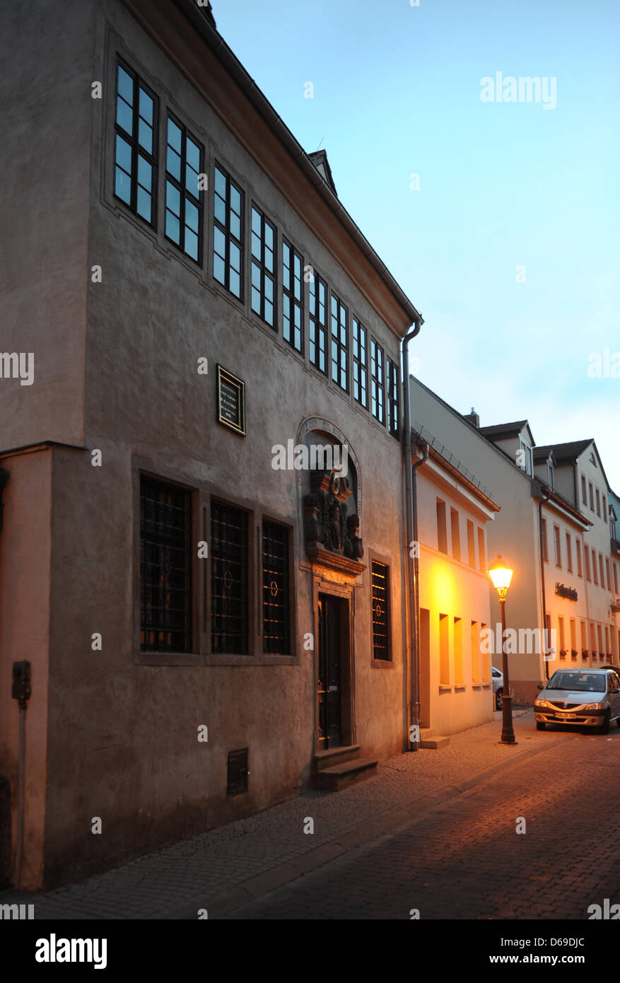 The birth house of reformer Martin Luther (1483-1546) pictured in ...