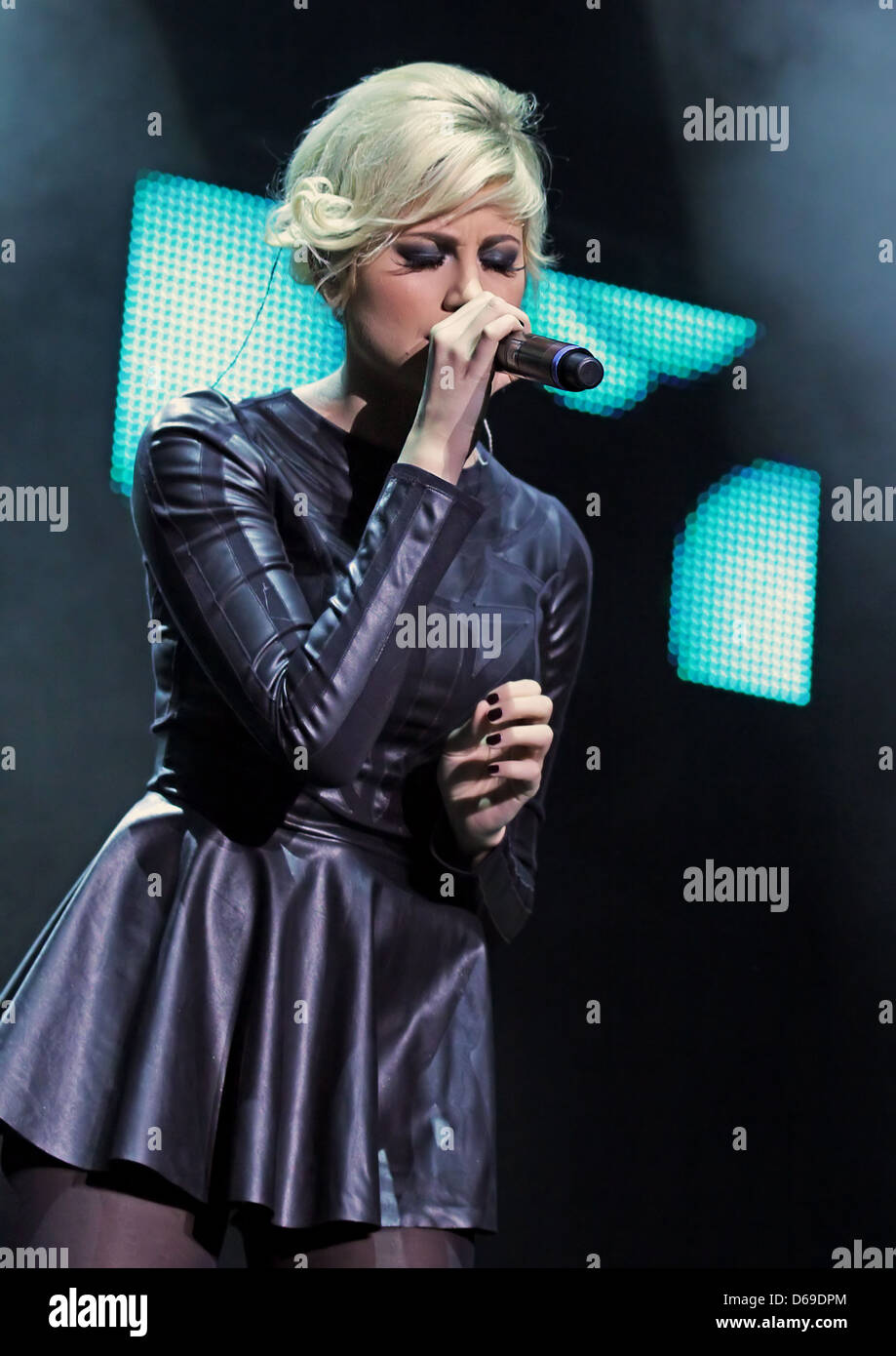 Pixie Lott performing for Radio City Live at Liverpool Echo Arena ...